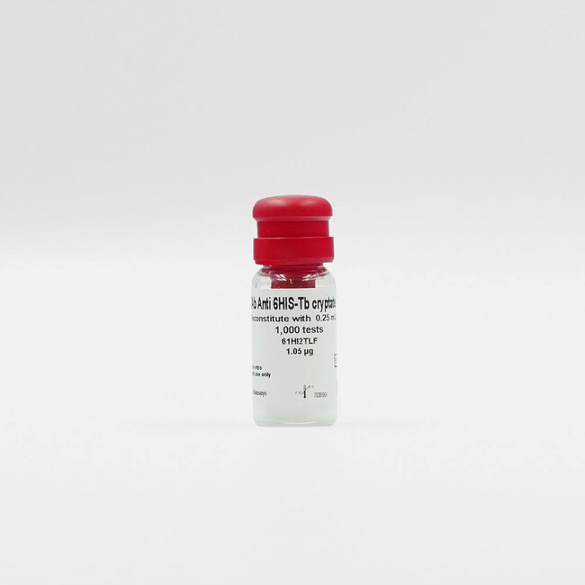 Revvity Health Sciences Inc HTRF mAb Anti-6His Gold Tb-Conjugate, 20,000 | Fisher Scientific