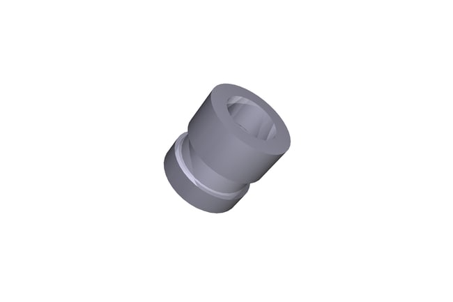 Waters Corp Ferrule, Flangeless, Tefzel, with Lock Ring 1/pk, Quantity ...