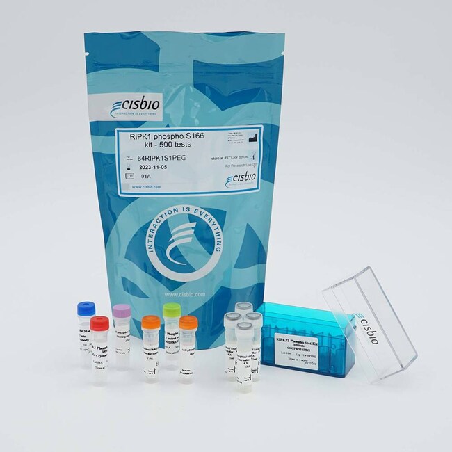 Perkin Elmer LLC Phospho-RIPK1 (Ser 166) Cellular Kit, 50000 Tests ...