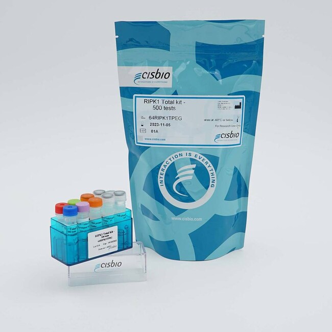 Perkin Elmer LLC Total RIPK1 Cellular Kit, 50000 Tests, Quantity: Each ...