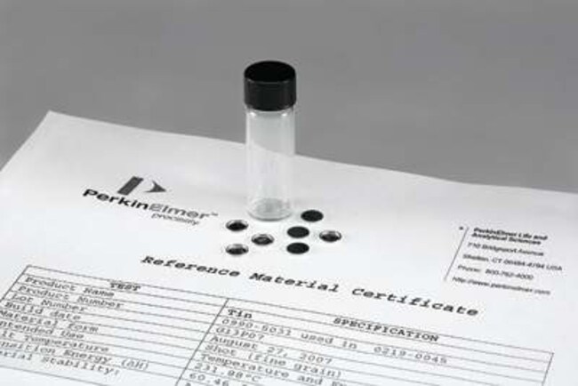Perkin Elmer US LLC Indium - Calibration Standard, 156.60°C, Quantity ...