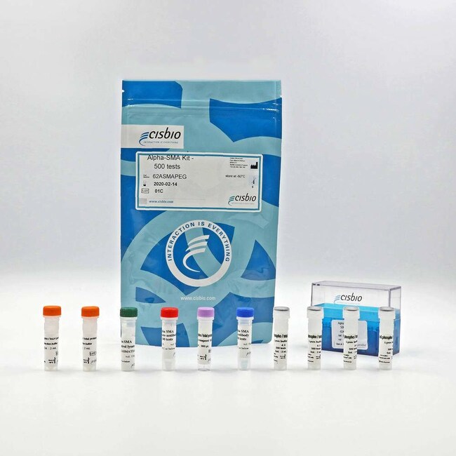 Perkin Elmer LLC Alpha-SMA kit, 10000 Tests, Quantity: Each of 1 ...