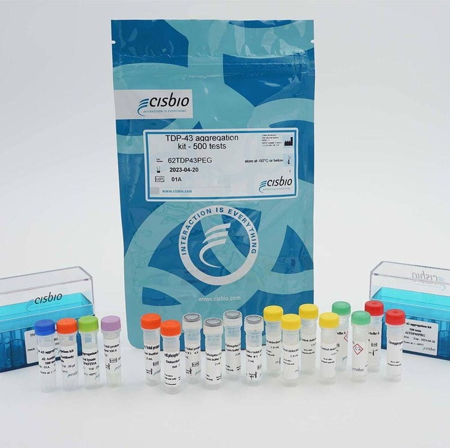 Perkin Elmer LLC TDP-43 aggregation Kit, 500 Tests, Quantity: Each of 1 ... Perkin Elmer LLC TDP-43 aggregation Kit, 500 Tests, Quantity: Each of 1 ...