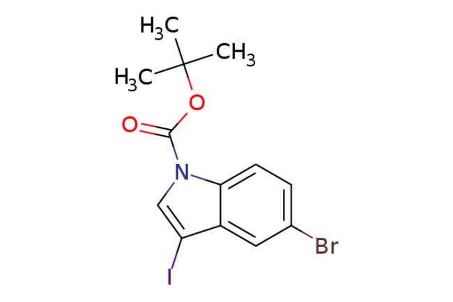eMolecules tert-Butyl 5-bromo-3-iodo-1H-indole-1-carboxylate | 850349 ...