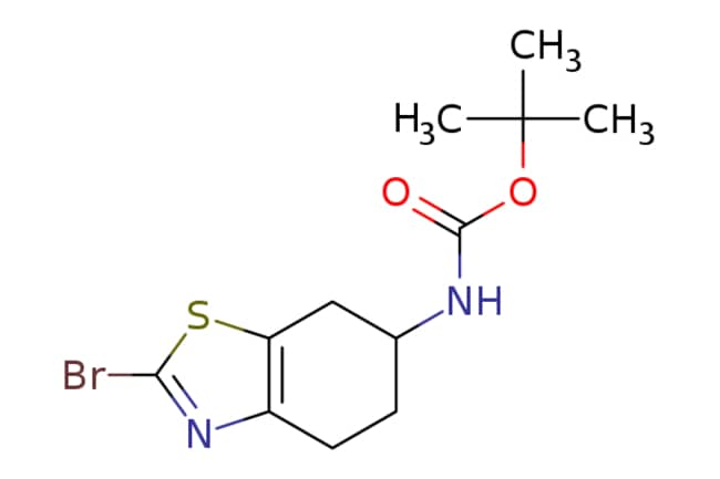 eMolecules tert-Butyl (2-bromo-4,5,6,7-tetrahydrobenzo[d]thiazol-6-yl)carbamate | Fisher Scientific