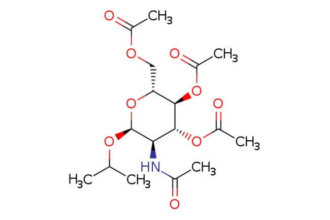 eMolecules (2R,3S,4R,5R,6S)-5-Acetamido-2-(acetoxymethyl)-6-isopropoxytetrahydro-2H-pyran-3,4 ...