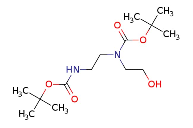 eMolecules tert-Butyl (2-((tert-butoxycarbonyl)amino)ethyl)(2-hydroxyethyl)carbamate | Fisher ...