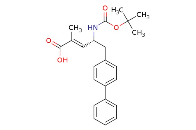 eMolecules (R,E)-5-([1,1'-Biphenyl]-4-yl)-4-((tert-butoxycarbonyl)amino)-2-methylpent-2-enoic ...