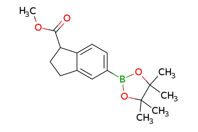eMolecules Methyl 5-(4,4,5,5-tetramethyl-1,3,2-dioxaborolan-2-yl)-2,3-dihydro-1H-indene-1 ...
