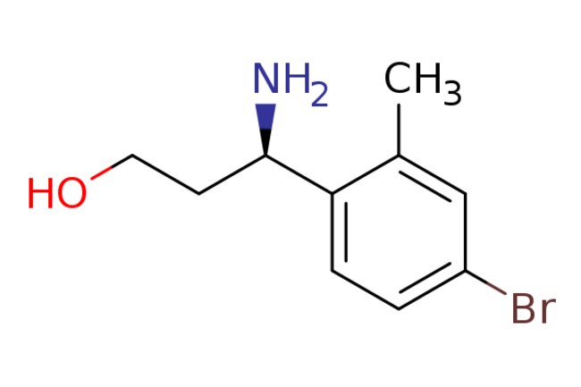 eMolecules (3R)-3-amino-3-(4-bromo-2-methylphenyl)propan-1-ol | 1270175-81-9 | Fisher Scientific
