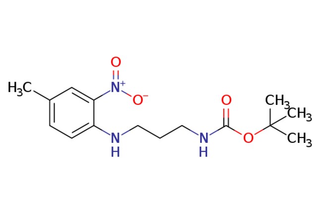 eMolecules tert-Butyl (3-((4-methyl-2-nitrophenyl)amino)propyl)carbamate | Fisher Scientific
