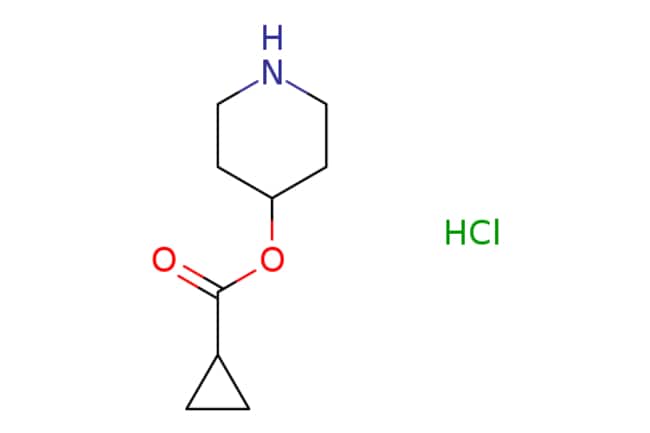 eMolecules Piperidin-4-yl cyclopropanecarboxylate hydrochloride | 1219968-03-2 | Fisher Scientific