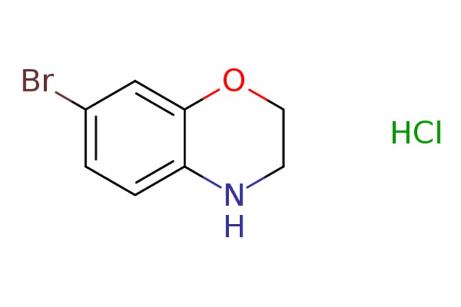 eMolecules 7-Bromo-3,4-dihydro-2H-benzo[b][1,4]oxazine hydrochloride | | Fisher Scientific