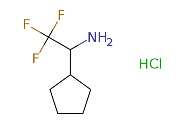 eMolecules 1-Cyclopentyl-2,2,2-trifluoroethan-1-amine hydrochloride ...