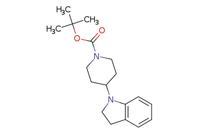 eMolecules tert-butyl 4-(indolin-1-yl)piperidine-1-carboxylate | 400828-91-3 | Fisher Scientific