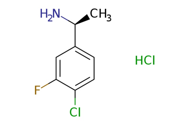 eMolecules (S)-1-(4-CHLORO-3-FLUOROPHENYL)ETHANAMINE HYDROCHLORIDE | 1245808-01-8 | Fisher ...