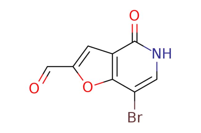 eMolecules 7-Bromo-4-oxo-4,5-dihydro-furo[3,2-c]pyridine-2-carbaldehyde ...