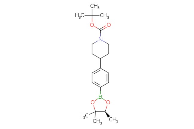 eMolecules tert-butyl 4-(4-(4,4,5,5-tetramethyl-1,3,2-dioxaborolan-2-yl)phenyl)piperidine-1 ...