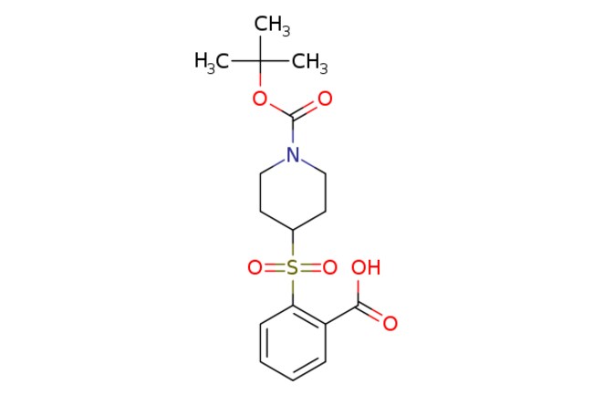 eMolecules 2-{[1-(tert-Butoxycarbonyl)piperidin-4-yl]-sulfonyl}benzoic | Fisher Scientific
