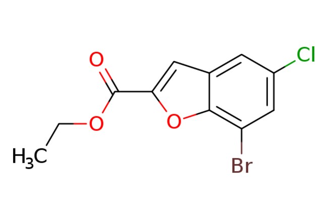 eMolecules Ethyl 7-bromo-5-chlorobenzo[b]furan-2-carboxylate | 1823331 ...