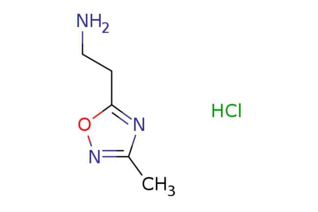 eMolecules 2-(3-Methyl-[1,2,4]oxadiazol-5-yl)-ethylamine hydrochloride | Fisher Scientific