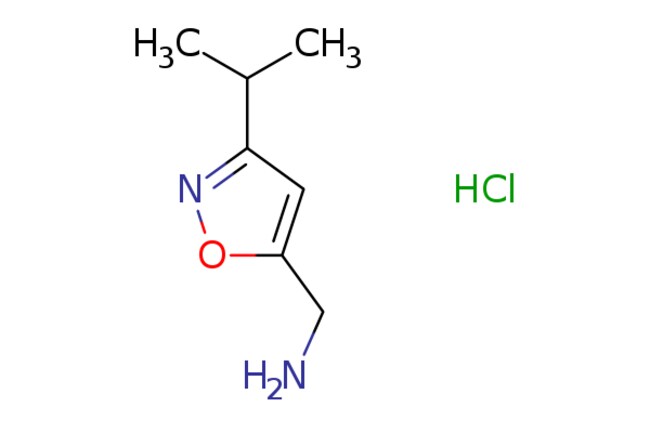 eMolecules C-(3-Isopropyl-isoxazol-5-yl)-methylamine hydrochloride ...