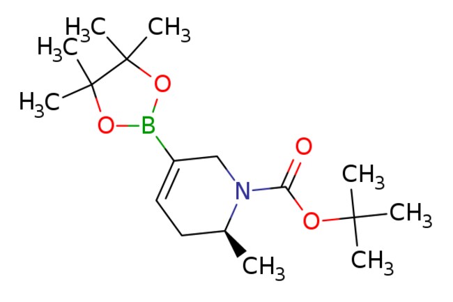 eMolecules tert-butyl (2S)-2-methyl-5-(4,4,5,5-tetramethyl-1,3,2-dioxaborolan-2-yl)-3,6-dihydro ...