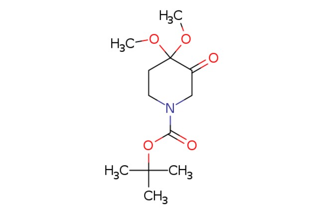 eMolecules tert-Butyl 4,4-dimethoxy-3-oxopiperidine-1-carboxylate | 1007595-82-5 | Fisher Scientific