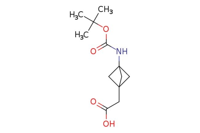 eMolecules 2-(3-((tert-Butoxycarbonyl)amino)bicyclo[1.1.1]pentan-1-yl)acetic | Fisher Scientific