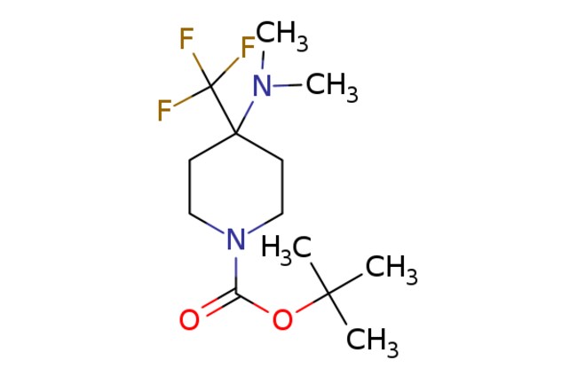 eMolecules tert-butyl 4-(dimethylamino)-4-(trifluoromethyl)piperidine-1-carboxylate | Fisher ...