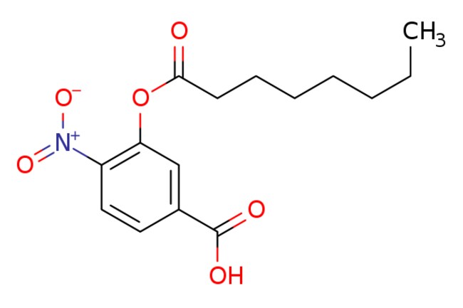 eMolecules 4-Nitro-3-[(1-oxooctyl)oxy]benzoic Acid | 55894-52-5 | MFCD00132973 | Fisher Scientific