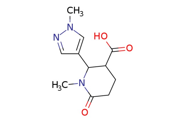 eMolecules 1-methyl-2-(1-methyl-1H-pyrazol-4-yl)-6-oxopiperidine-3-carboxylic | Fisher Scientific