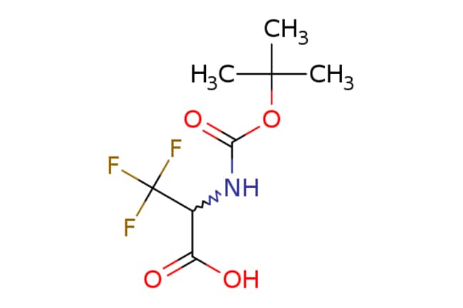 eMolecules 2-((TERT-BUTOXYCARBONYL)AMINO)-3,3,3-TRIFLUOROPROPANOIC ACID | Fisher Scientific