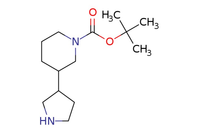 eMolecules TERT-BUTYL 3-(PYRROLIDIN-3-YL)PIPERIDINE-1-CARBOXYLATE | 1314776-19-6 | Fisher Scientific