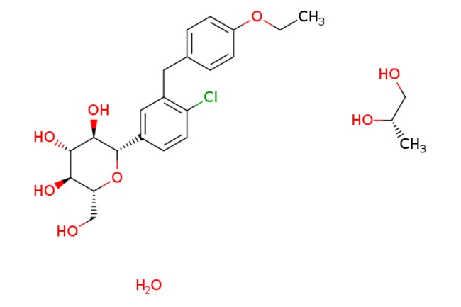 eMolecules (2S,3R,4R,5S,6R)-2-(4-CHLORO-3-(4-ETHOXYBENZYL)PHENYL)-6-(HYDROXYMETHYL)TETRAHYDRO-2H ...