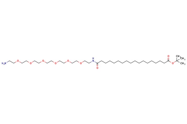 eMolecules 17-(Amino-PEG6-ethylcarbamoyl)heptadecanoic t-butyl ester | | Fisher Scientific