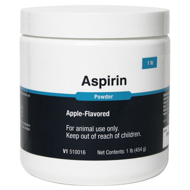 Med Vet International Aspirin Powder, Apple Flavor, 1 lb. Jar, Quantity: | Fisher Scientific