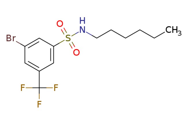 eMolecules N-Hexyl 3-bromo-5-trifluoromethylbenzenesulfonamide | 951884 ...