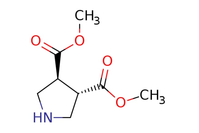 eMolecules Dimethyl trans-(+/-)-pyrrolidine-3,4-dicarboxylate | 102389 ...