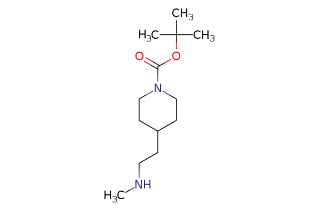 eMolecules tert-Butyl 4-(2-(methylamino)ethyl)piperidine-1-carboxylate | Fisher Scientific