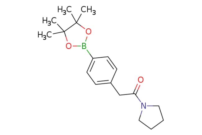 eMolecules 4-(Pyrrolidinocarbonylmethyl)phenylboronic acid, pinacol ...