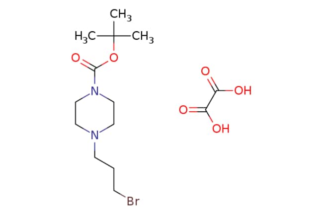 eMolecules TERT-BUTYL 4-(3-BROMOPROPYL)PIPERAZINE-1-CARBOXYLATE OXALATE | Fisher Scientific