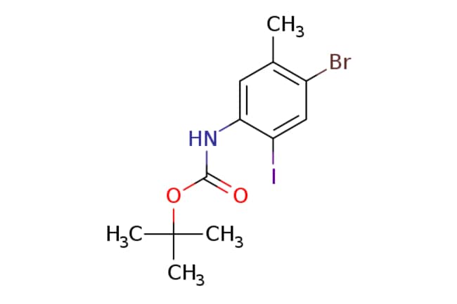eMolecules N-BOC 4-BROMO-2-IODO-5-METHYLANILINE | | | 0.25g, Quantity ...