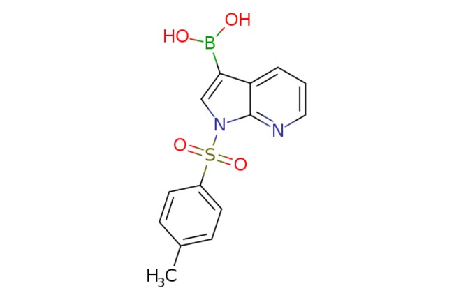 eMolecules (1-Tosyl-1H-pyrrolo[2,3-b]pyridin-3-yl)boronic acid | 882562-39-2 | Fisher Scientific