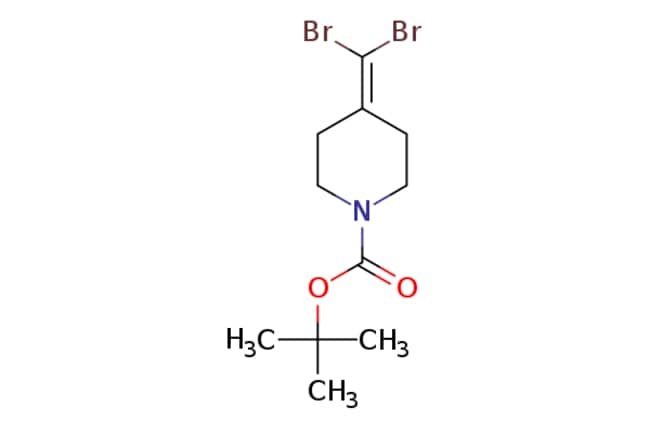 eMolecules tert-butyl 4-(dibromomethylene)piperidine-1-carboxylate | 305794-65-4 | Fisher Scientific