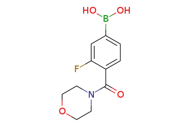 eMolecules 3-Fluoro-4-[(morpholin-4-yl)carbonyl]phenylboronic acid | 1008119-70-7 | Fisher ...