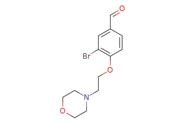eMolecules 3-Bromo-4-(2-morpholinoethoxy)benzaldehyde | 258831-64-0 ...