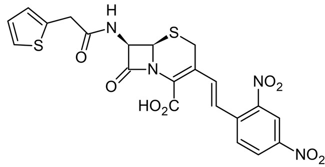 Abcam Nitrocefin, Chromogenic cephalosporin beta-lactamase substrate ...