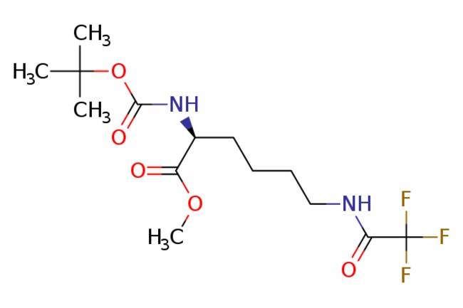 eMolecules Methyl (2S)-2-{[(tert-butoxy)carbonyl]amino}-6-(trifluoroacetamido)hexanoate | Fisher ...
