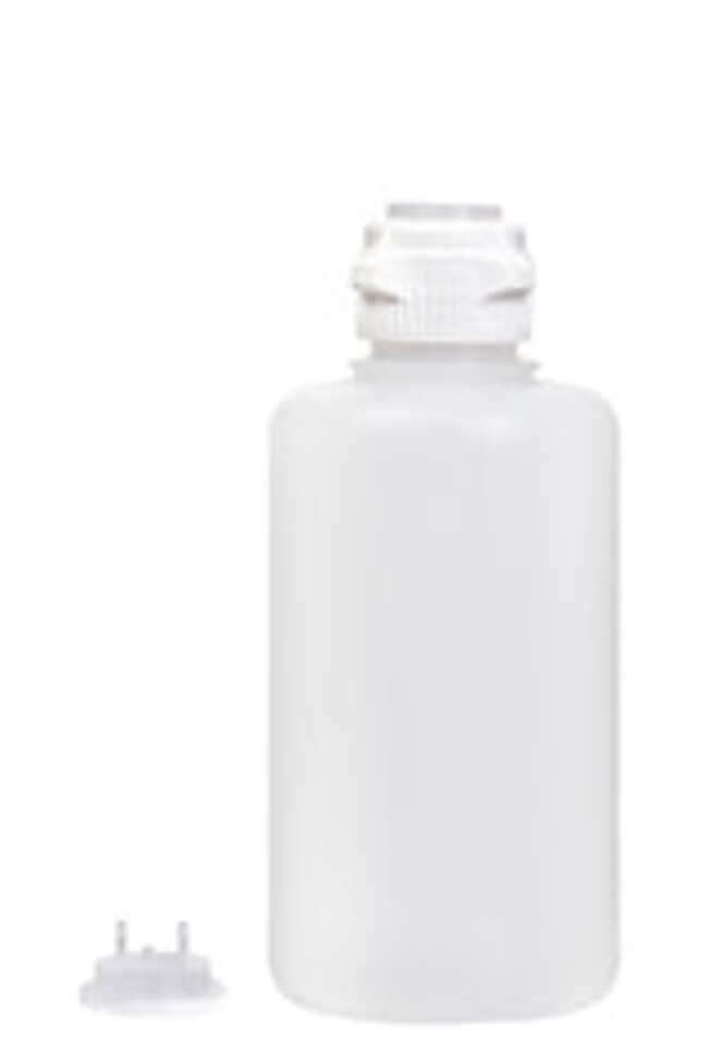 Foxx Life Sciences EZLabpure Polypropylene (PP) Round Vacuum Bottle, 2L, | Fisher Scientific